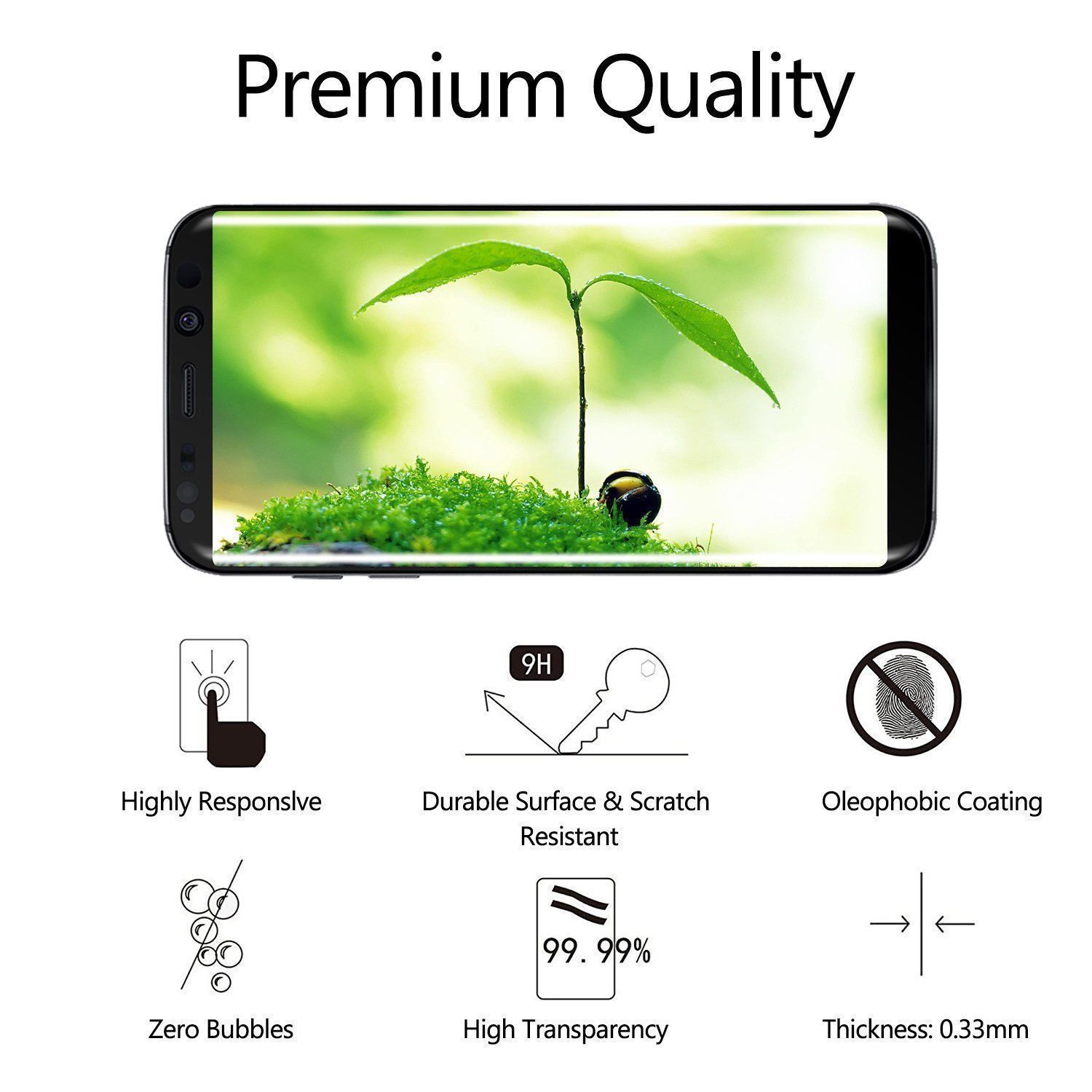 Samsung Galaxy S8 Screen Replacement | Front Outer Glass – PhoneRemedies